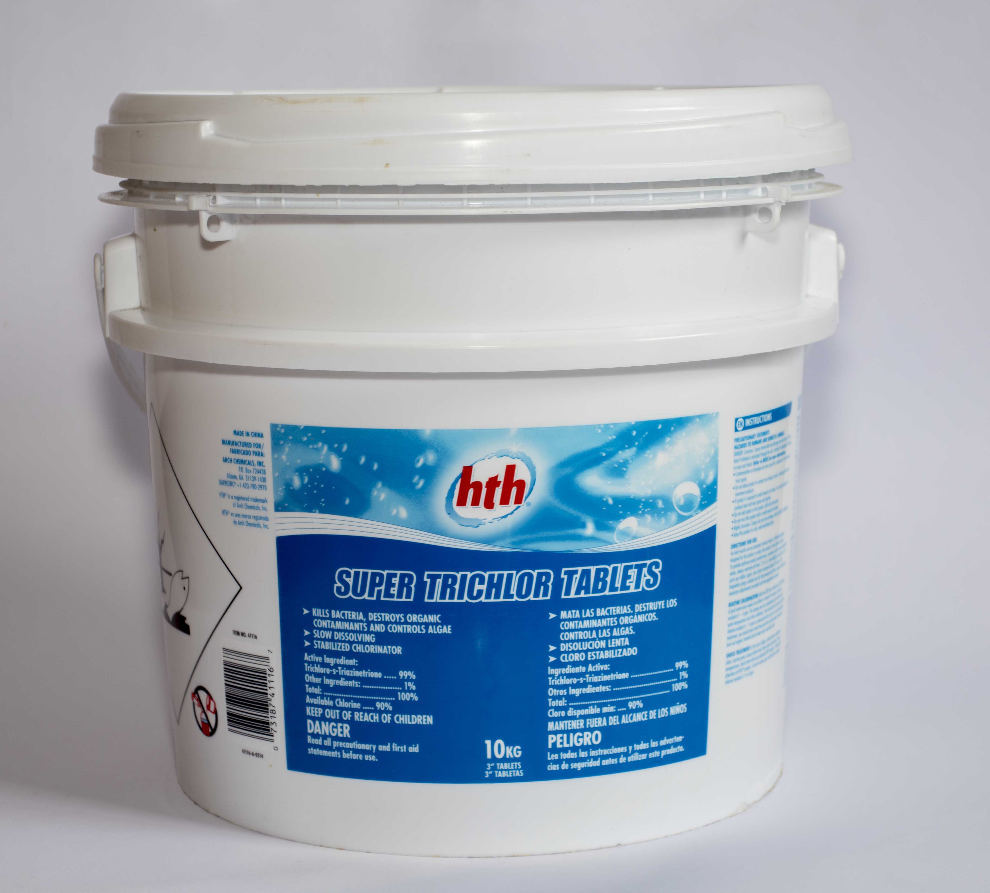 Cloro HTH al 90 por 10 Kilos - Parapiscinas